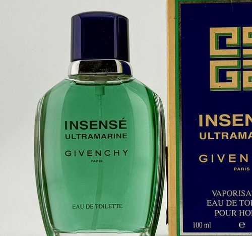 Givenchy Insense Ultramarine edt 100 мл винтаж 98