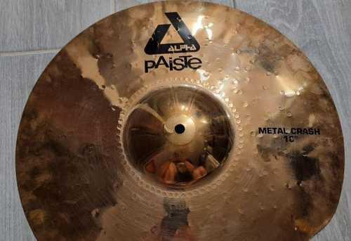 Paiste alpha metal crash 18
