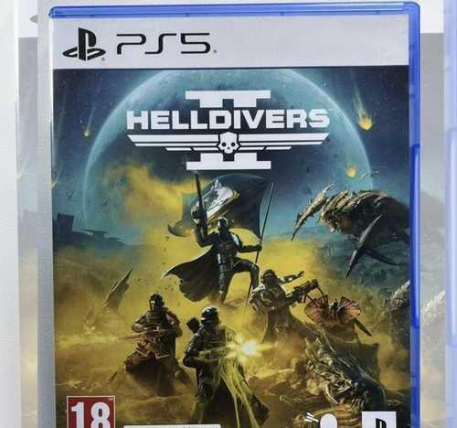 Helldivers 2 ps5 диск