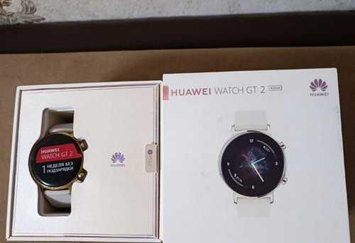 Продам смарт часы huawei watch GT 2 42 мм