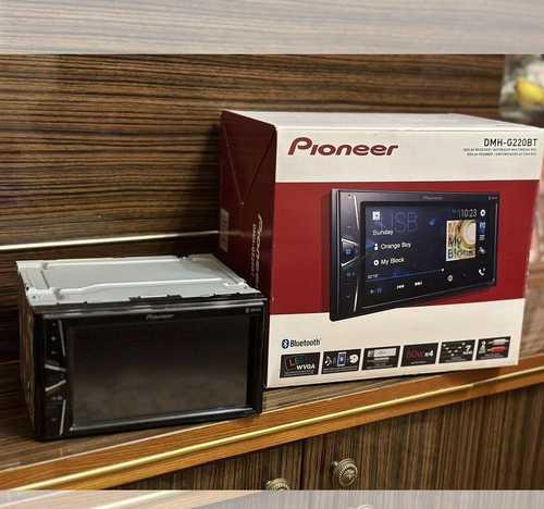 Автомагнитола Pioneer DMH-G220BT (2DIN, Bluetooth)