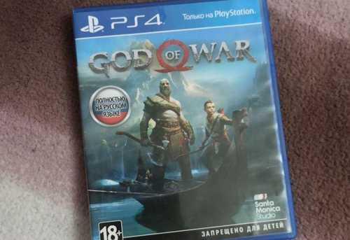 Игра для приставки God of war ps4