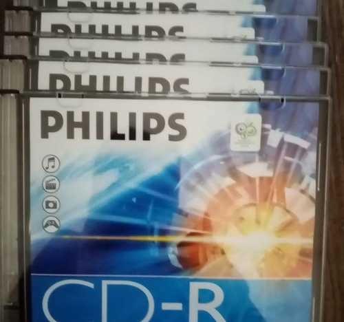 Болванки cd r philips