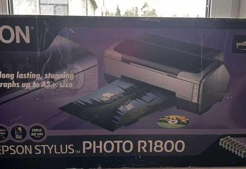 Принтер Epson Stylus photo R 1800