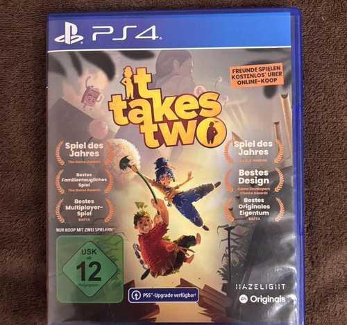 Игра для playstation ps4-ps5 it takes two