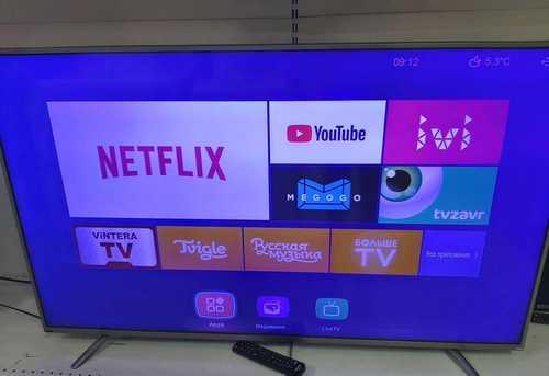 Smart телевизор Dexp 55" с дефектом /дд | Festima.Ru – частные объявления