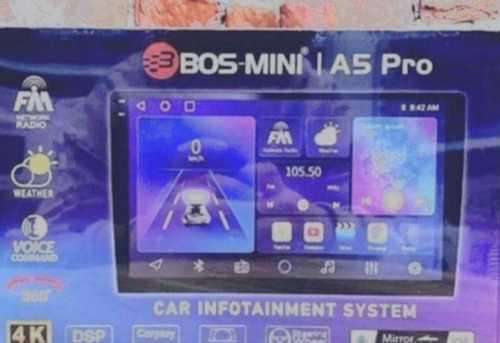 Автомагнитола 2 DIN BOS-mini A5 PRO 6/128 9",DSP