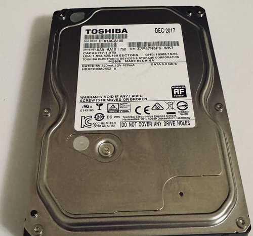 Жесткий диск HDD 1 GB