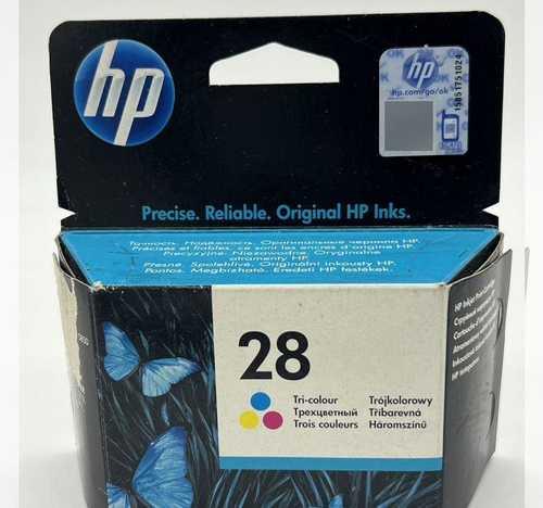 Картридж оригинальный HP 28 (C8728AE) цветной