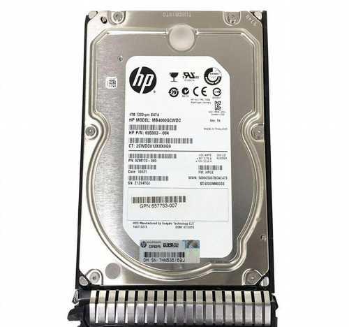 Жесткий диск HP MB4000gcwdc 4Tb sataiii 3.5"