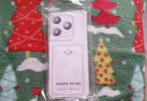 Чехол на tecno spark 10/10c