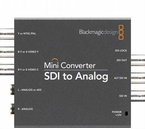 Mini converter SDI to analog