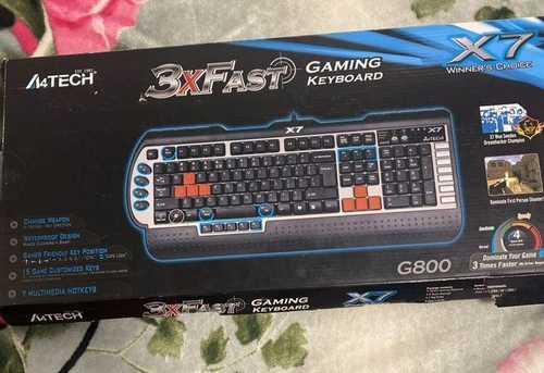 Игровая клавиатура a4tech x7