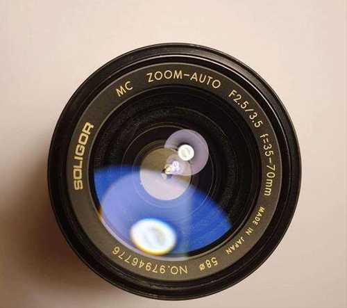 Soligor MC Zoom 35-70mm f2, 5/3,5 (Y/C)