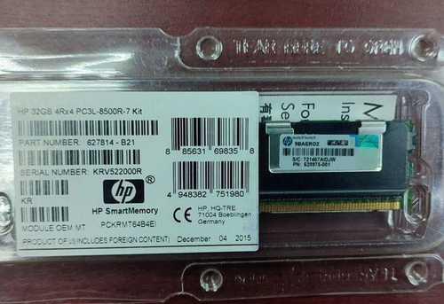 Серверная оперативная память HP 627814-B21