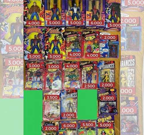 Toy Biz Marvel Superheroes ToyB Человек Паук 1994