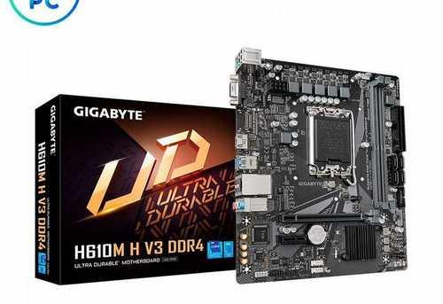 Материнская плата LGA1700 gigabyte H610M H V3 DDR4