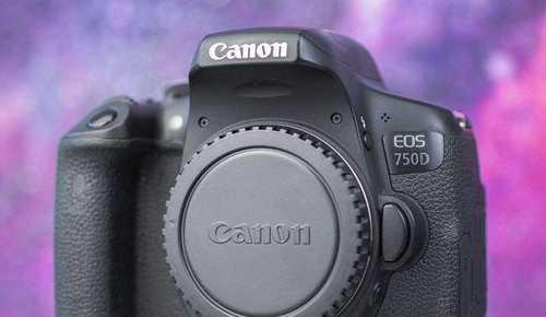 Canon 750D Body (пробег 20тыс)