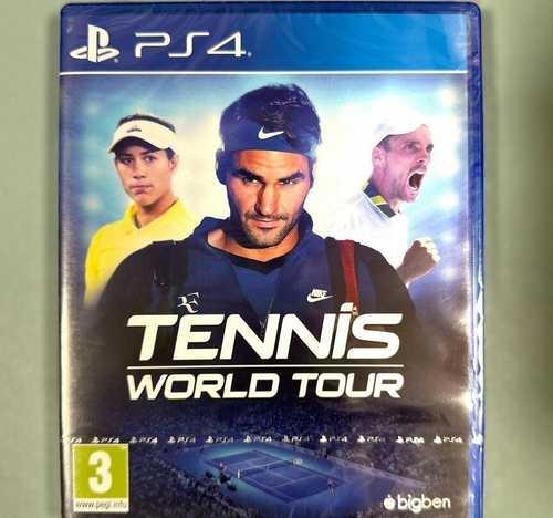 Игра Tennis World Tour (PS4, русские субтитры)