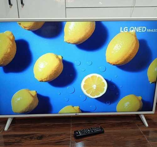 Белый Телевизор LG 43" 4K, HDR, Смарт