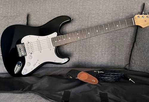 Squier Stratocaster hardtail HSS mod