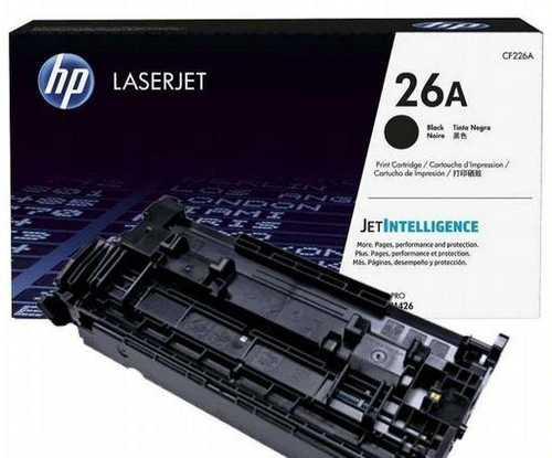 Картридж HP CF226A № 26А черный оригинал