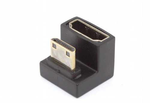 Переходник mini hdmi на hdmi U вниз