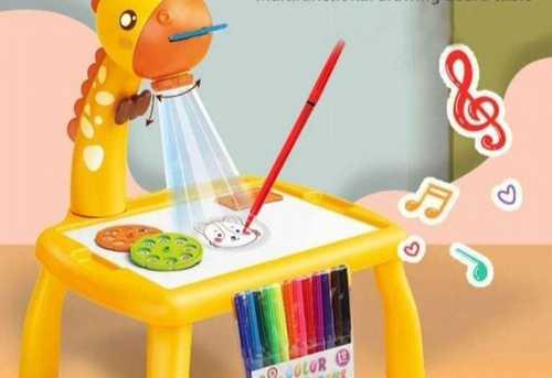 Столик для рисования,развивающая детская игрушка
