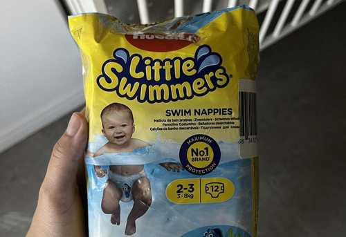 Подгузники huggies little swimmers 3-8 кг