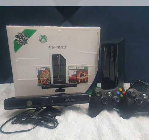 Xbox 360 e (прошитый, 250 игр)