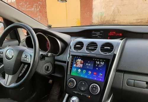 Android магнитола для Mazda CX7 2007-12, естьTeyes