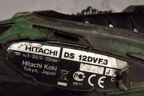 Шуруповёрт Hitachi DS 12DVF3