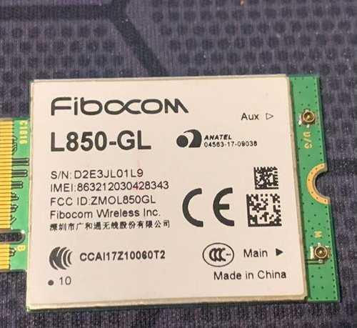 4G модем M.2 Fibocom L850-GL