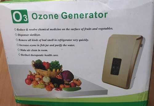 Портативный генератор озона для очистки овощей