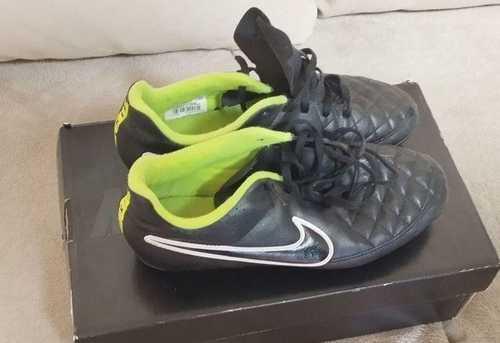 Бутсы nike tiempo 36 размер