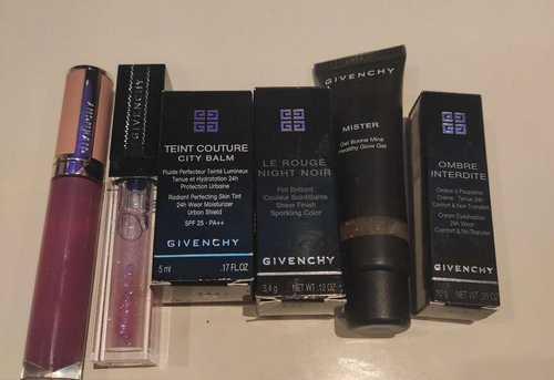 Givenchy блеск,тени,праймер, тональный крем