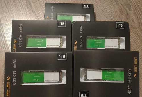 SSD 1tb М.2 WD Green (новый)