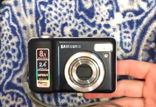 Компактный фотоаппарат samsung digimax s800