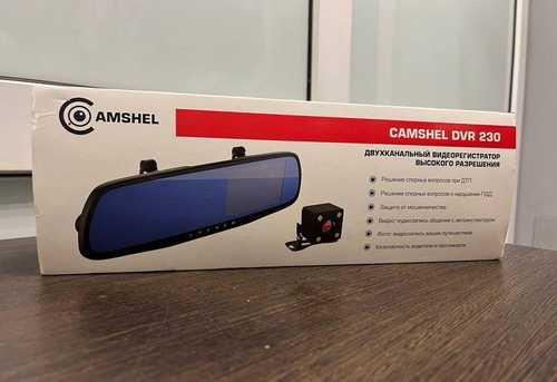 Видеорегистратор Camshel DVR 230, 2 камеры, черный