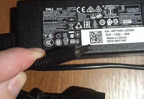 Зарядка для Dell 19.5V 4.62A 90W 4.5x3.0 pin