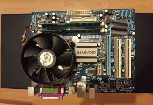 Комплект lga775+xeon e5450+4gb ddr2