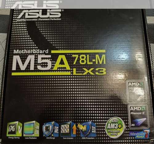 Материнская плата asus m5a78l m lx3