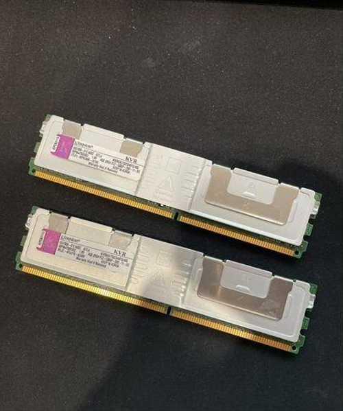 Оперативная память ddr2 kingston 8gb (2x4gb)