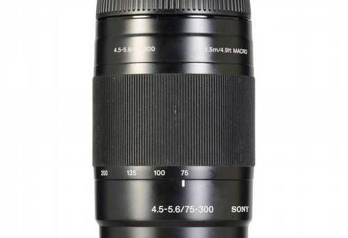 Sony 75-300mm f/4,5-5,6 Macro SAL75300 б/у