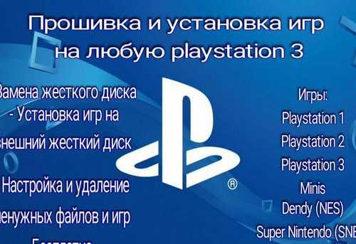 Установка игр ps3,ps4