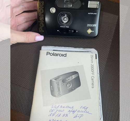 Фотоаппарат polaroid 2000FF camera