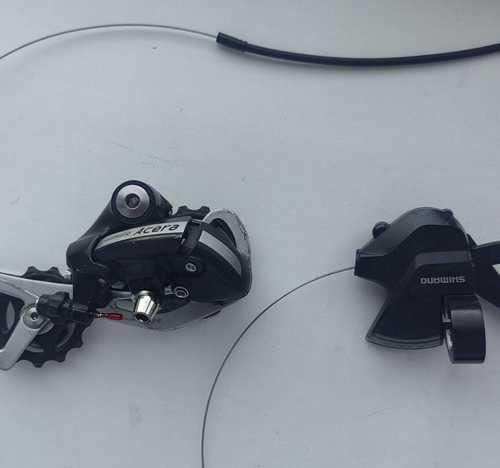 Переключатель Shimano acera и монетка