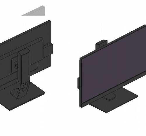 Revit (3d модель) Iiyama ProLite XUB2792QSU-B1