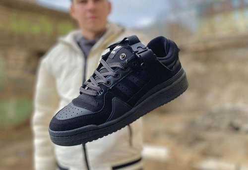 Adidas forum low bad bunny черные