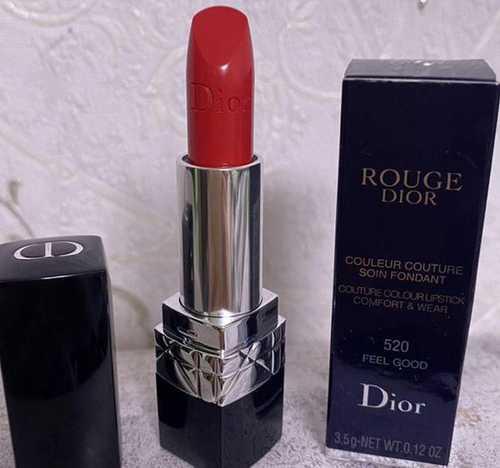 Губная помада dior Rouge Lipstick 520 Feel good